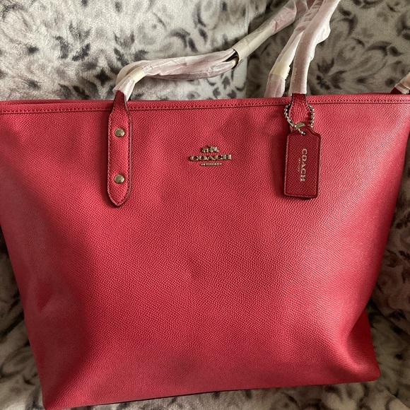 Coach | Bags | Coach Crossgrain Leather City Tote | Poshmark